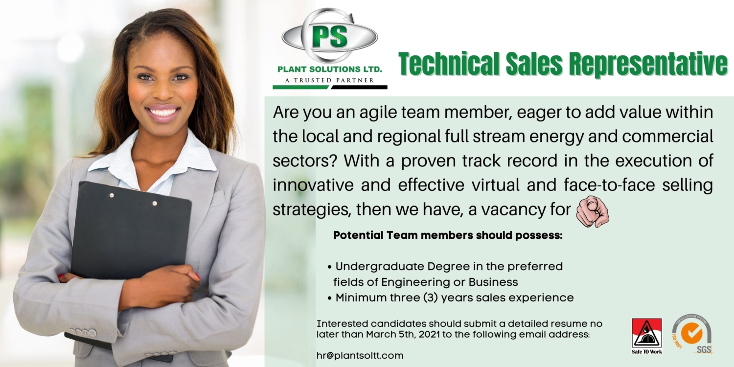 Career Opportunities Plant Solutions Ltd Career Opportunities Plant Solutions Ltd